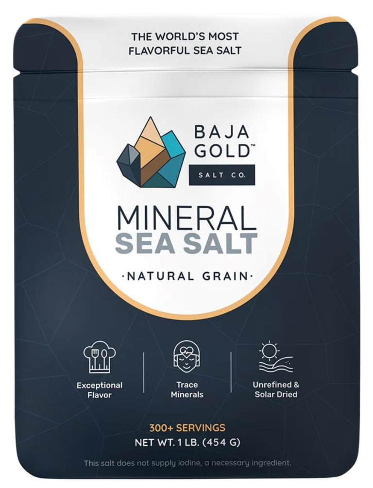 Baja Gold Sea Salt Australia | Natural Grain Mineral Salt – ExoVita Health