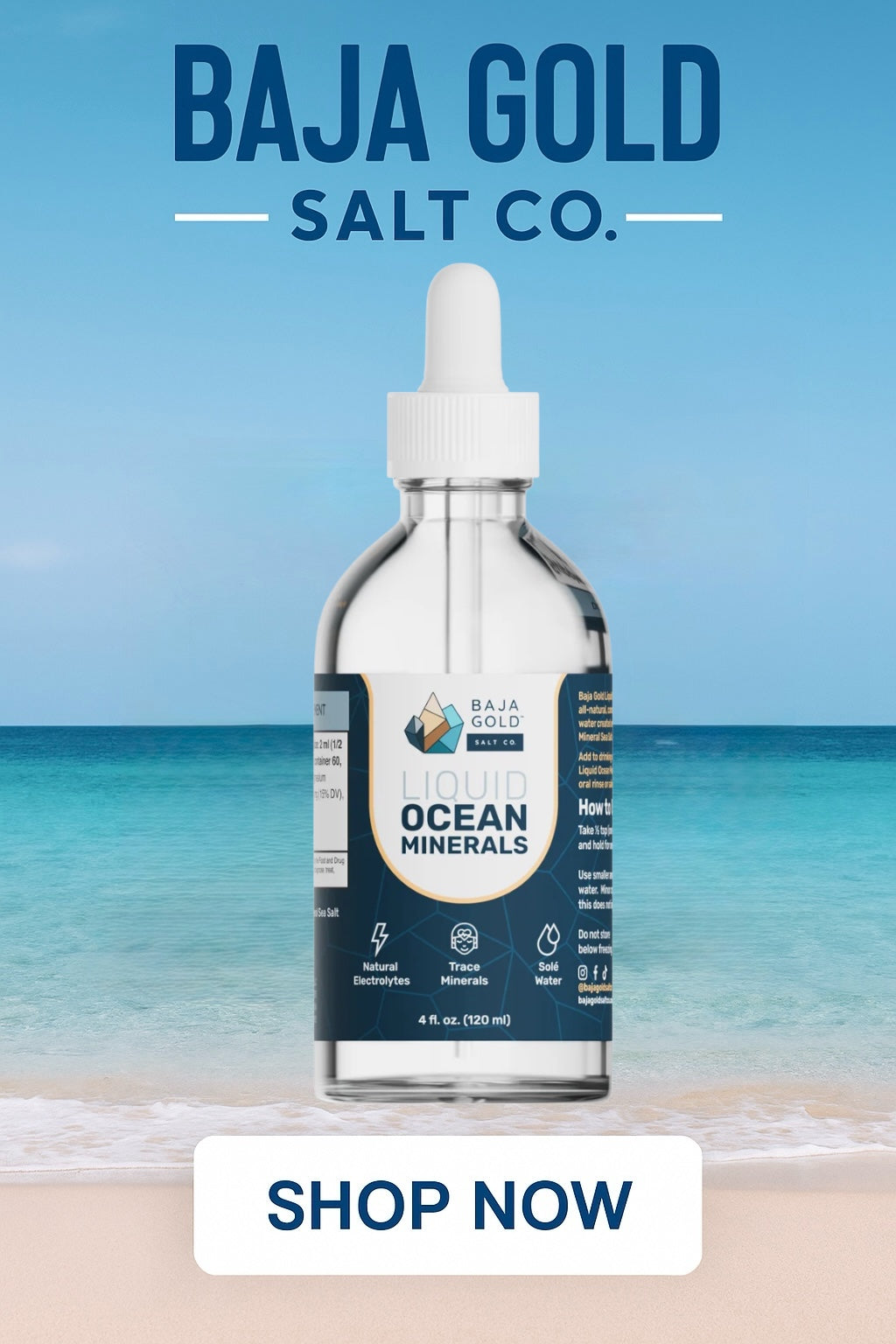 Baja Gold Sea Salt Australia | Natural Mineral Salt, Ocean Minerals ...